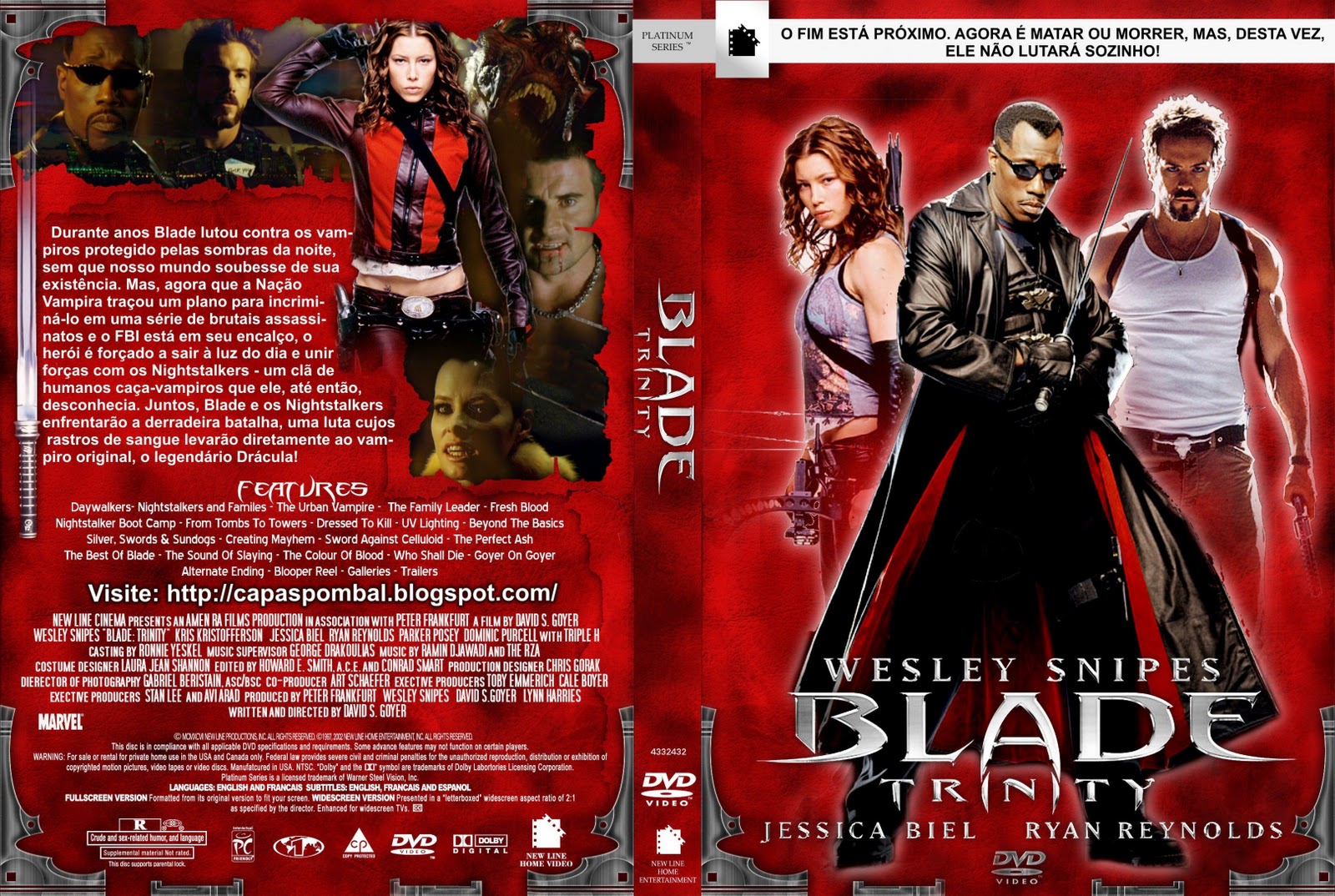Capas Pombal: Blade 3 - Trinity