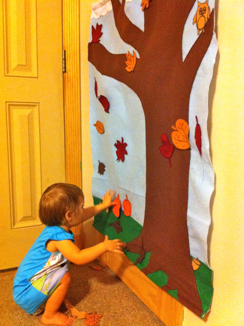 21st Century Keeper at Home: Toddler Fun: Felt Fall Scene
