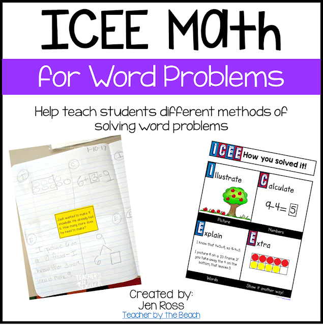 ICEE Math for Word Problems - Teacher by the Beach