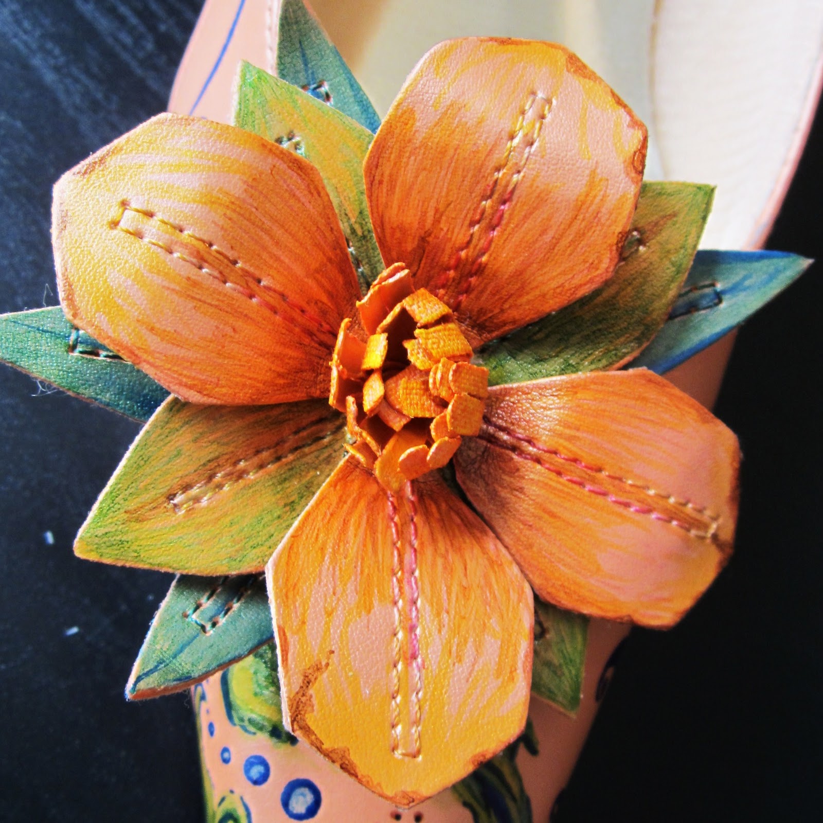 Behind The Painted Shoes by Love, Miranda Marie: Here's how I made my ...