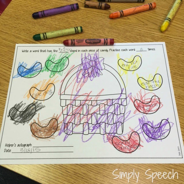 More Easter Fun In the Speech Room! | Simply Speech