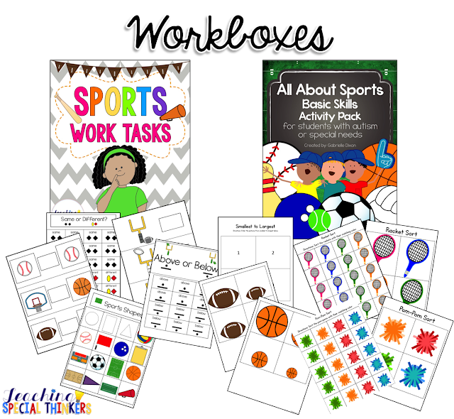 Sports Themed Activities {Rafflecopter Giveaway!} - Teaching Special ...