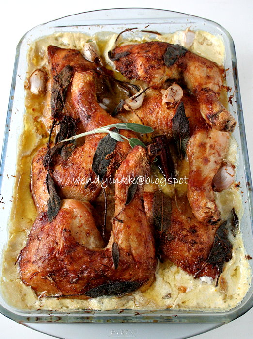 Table for 2.... or more: Chicken in Milk and Cream - Chicken Trio # 3