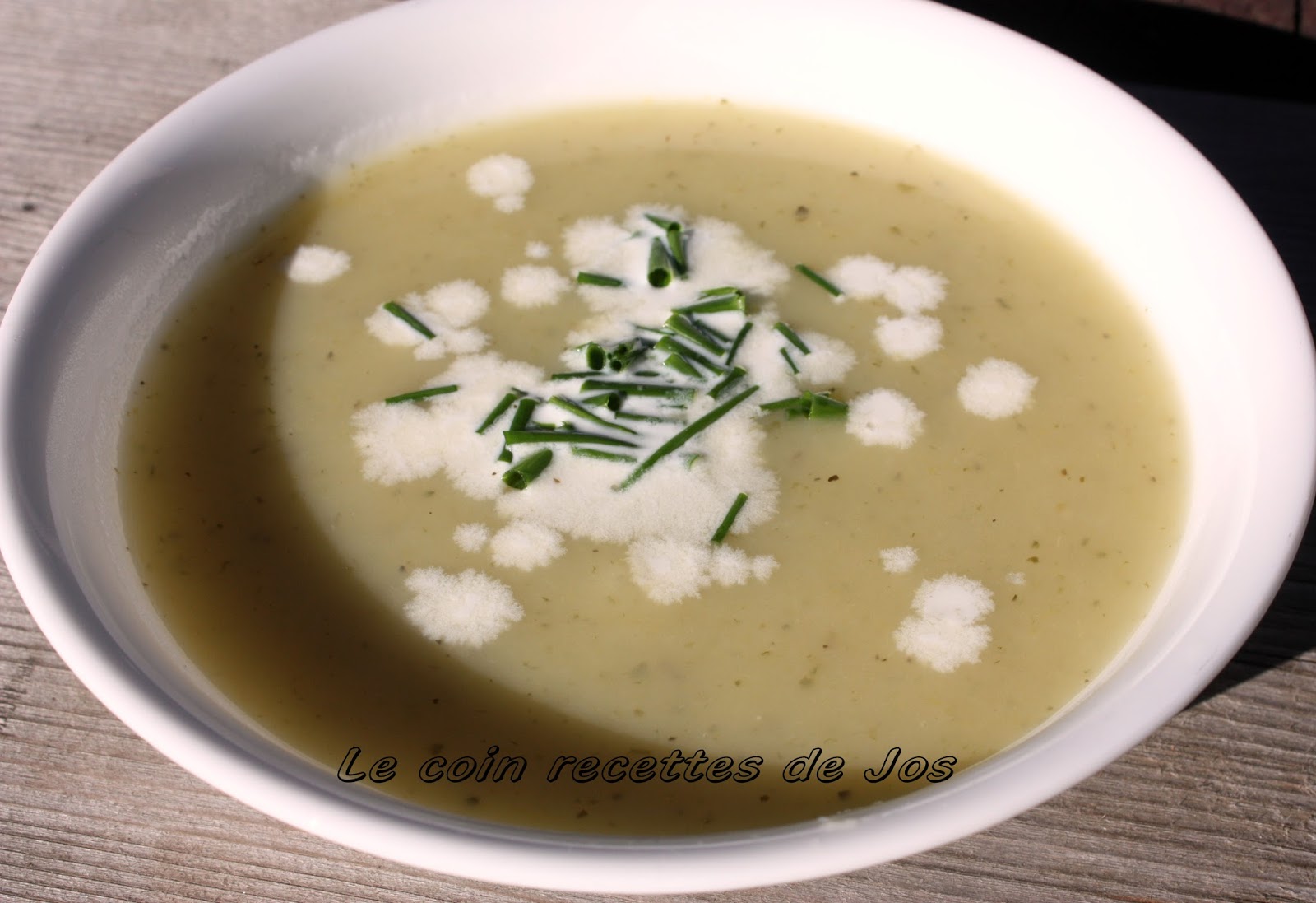 Le coin recettes de Jos: SOUPE VICHYSSOISE DE POL MARTIN