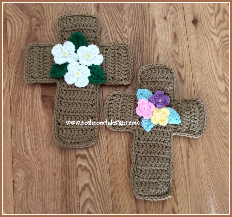 Posh Pooch Designs : Granny's Cross Wall Hanging Crochet Pattern | Posh ...