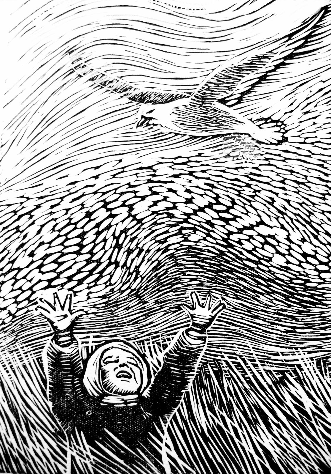 La Reta Guardia: Xilografías, linografías, metales.