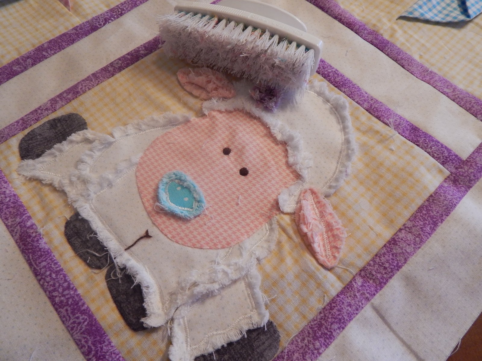 She's just a girl who creates...: Little Lamb Quilt Block