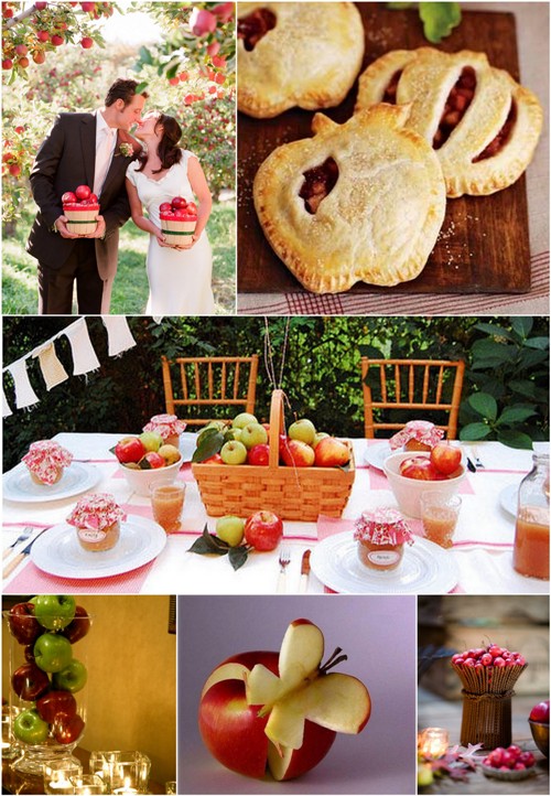 wedding in italy: Apples themed wedding