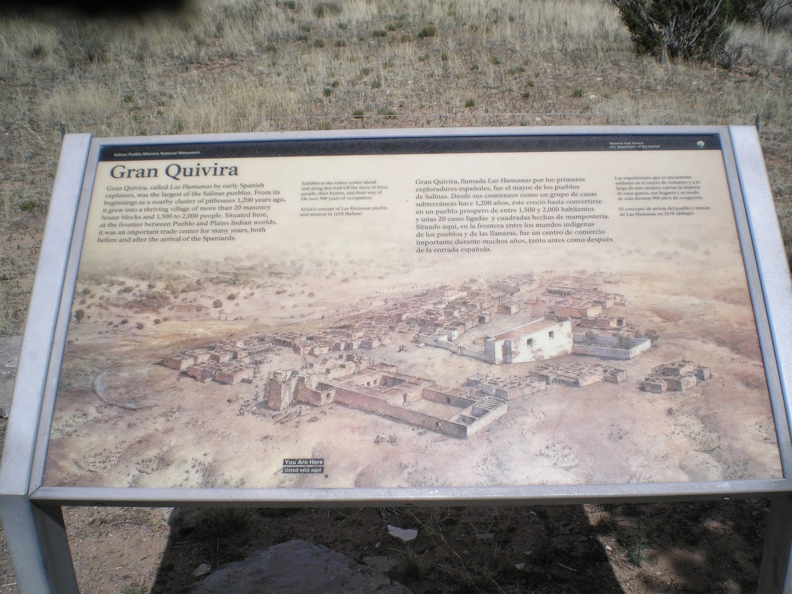 The Road Genealogist: Salinas Pueblo Missions - Gran Quivira, NM