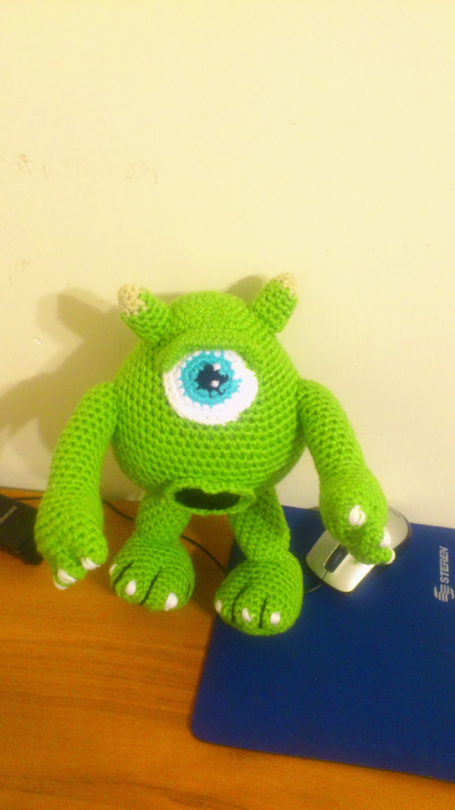 patronesamigurumi: PATRON MIKE WAZOWSKI (MONSTER INC)