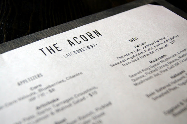 Mashed Thoughts: The Acorn Restaurant & Bar