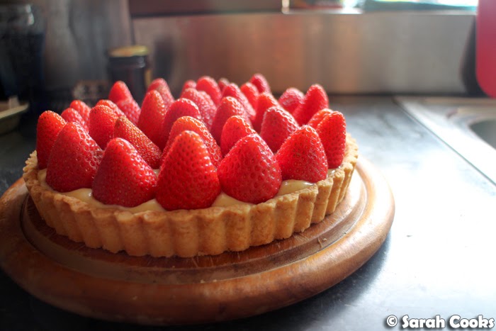 Sarah Cooks: Classic French Strawberry Tart