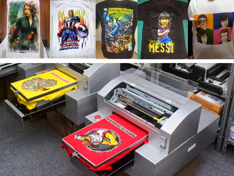 Bikin Kaos Satuan Dengan Sablon DTG - KDTG 1AN