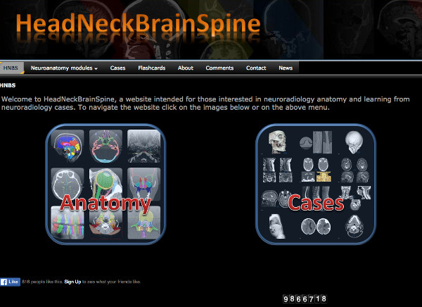 Radiological Dream: Web: Head Neck Brain Spine