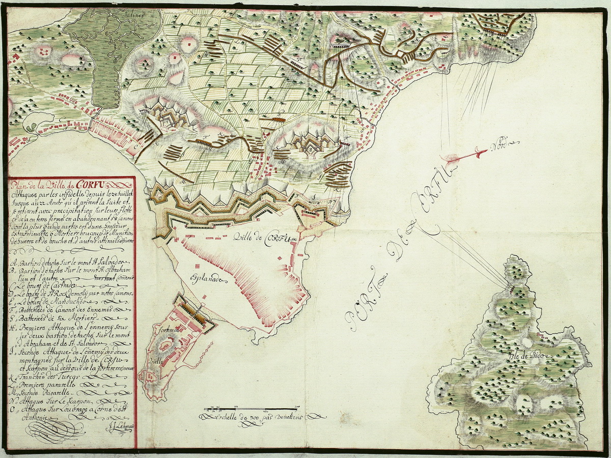 Oderint Dum Probent: Venetian artillery of Corfu fortress, 5 July 1716 ...