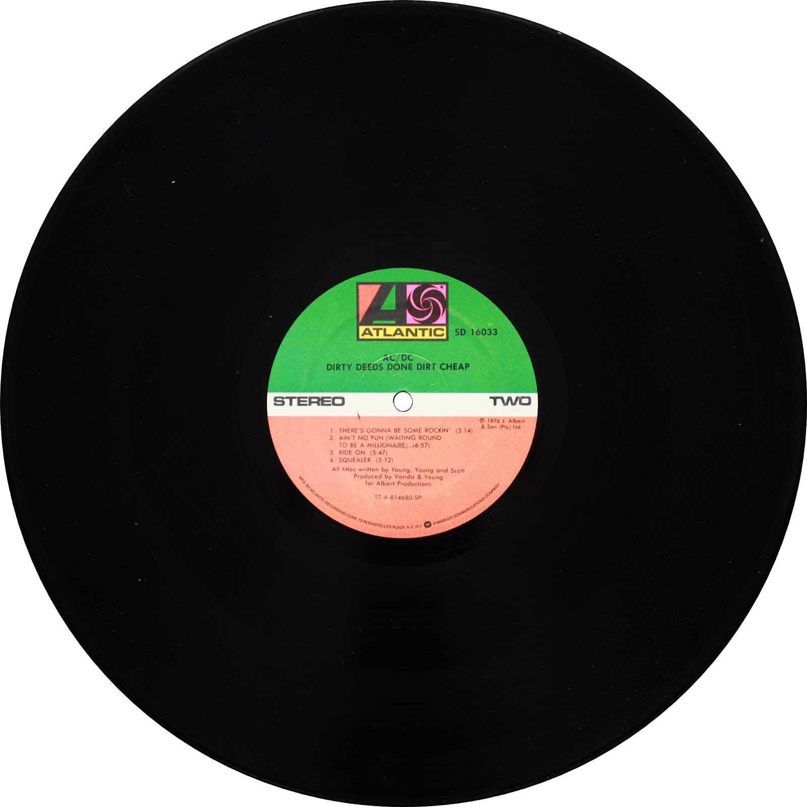 1976 Dirty Deeds Done Dirt Cheap - AC/DC - Rockronología