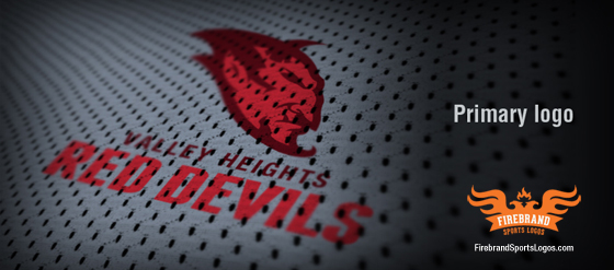 Firebrand Sports Logos Blog: Red Devils logo by Friebrand Sports Logos.