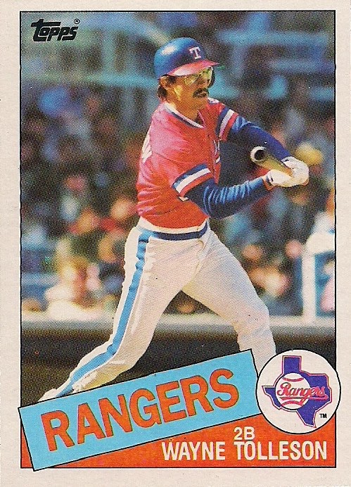 1985 Topps: #247 - Wayne Tolleson