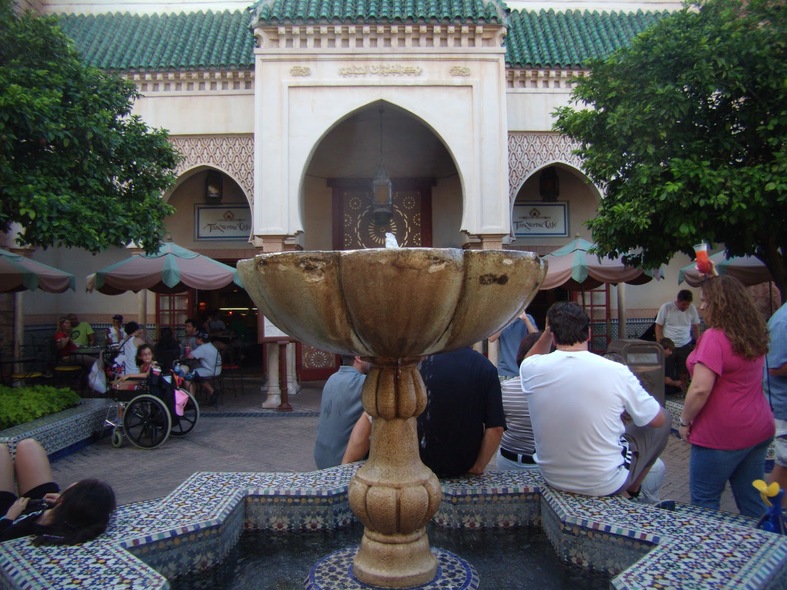 Williams Family: Dining at Restaurant Marrakesh in EPCOT's World Showcase