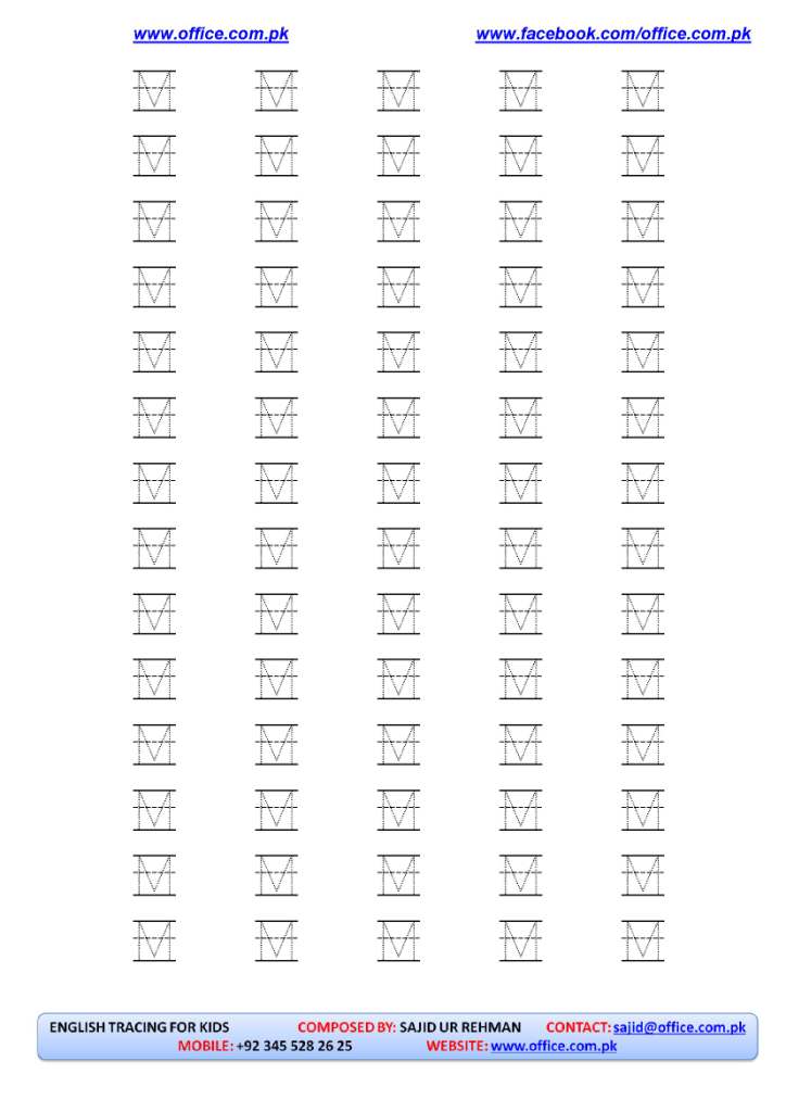 English Tracing Alphabets For KG Students Page 14 Of 27 Office Notes english-tracing-alphabets-for-kg-students-page-14-of-27-office-notes