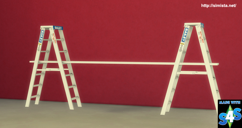 Simista A little sims 4 blog : Ladder deco set
