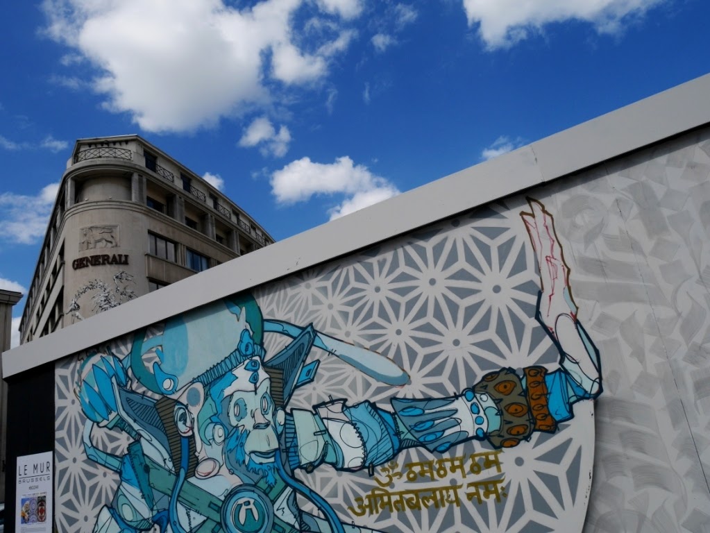 PSOMAN X BOZAR BRUSSELS Art on Train