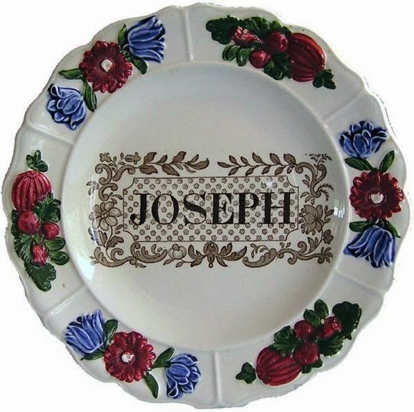 Dishy News - A Transferware Blog: JOSEPH