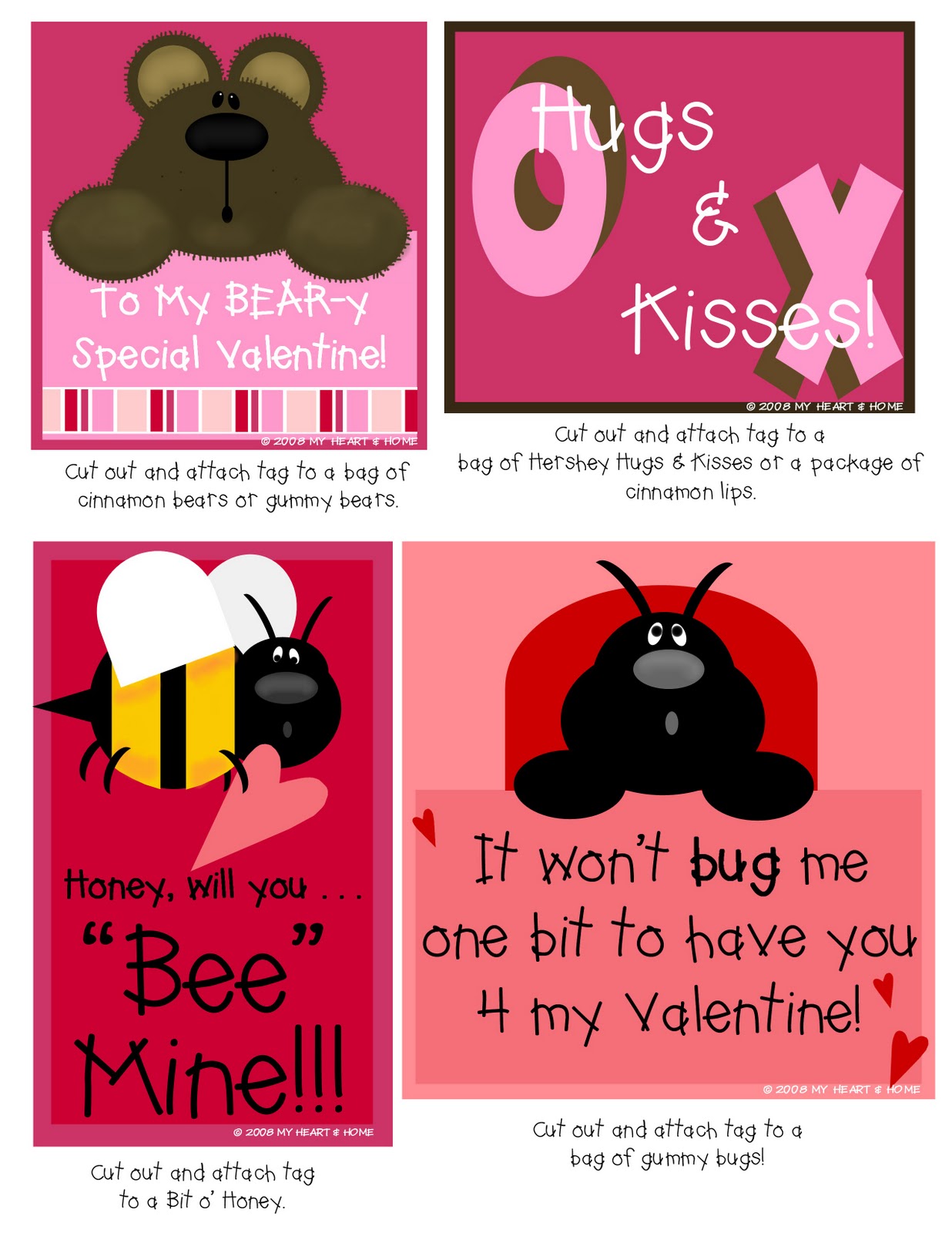 Prepared NOT Scared!: Valentine's Day Love Notes Heart Attack