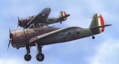 Airplanes in the skies + FAF history: Caproni AP.1