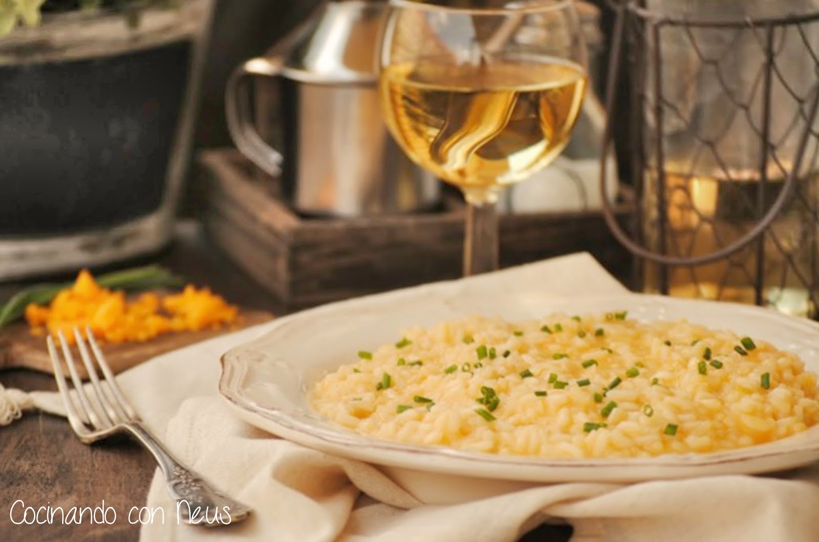 Risotto de queso cheddar de Nigella Lawson y "Directas al grano ...