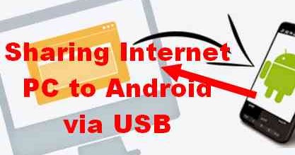 Cara Sharing Internet dari Laptop Ke Android via Kabel Data USB ...