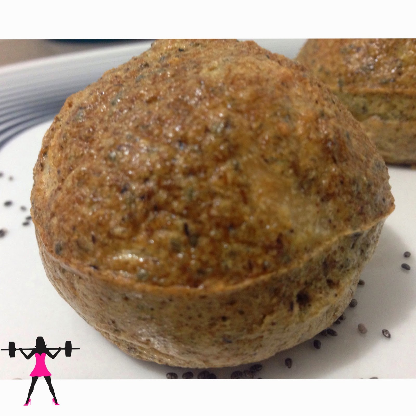 Pão de Minuto FIT (Pão de chia) - Quero ser Sarada