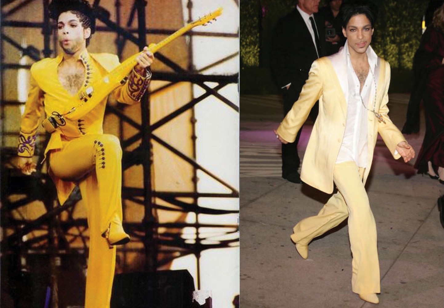 Prince's Sign o' the Times Yellow High-Heel Boots at Auction | SHOEOGRAPHY