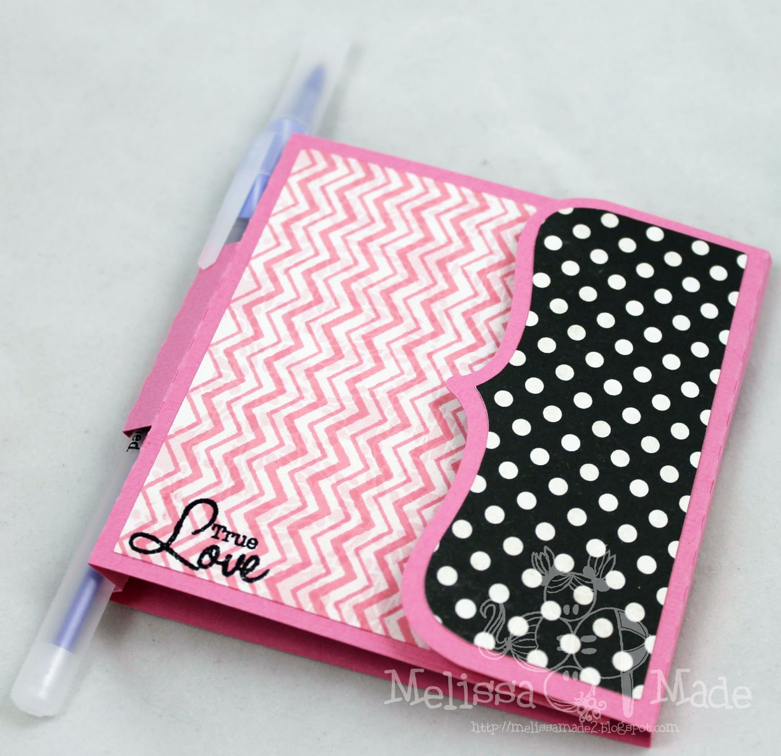 Melissa Made: Scribble Pad using SP and Company Stamps and Ink