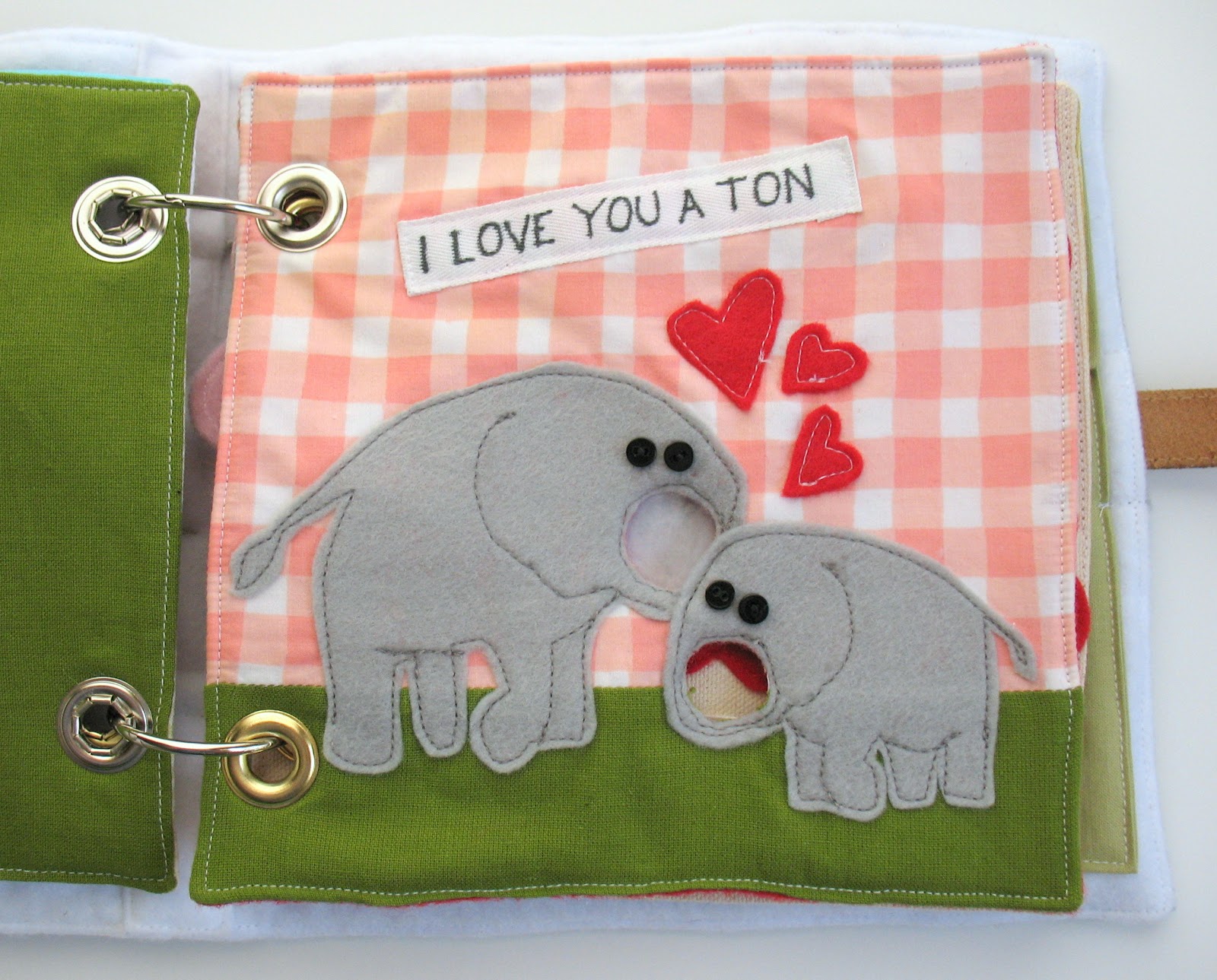 Peach Button: Quiet Book Volume 1