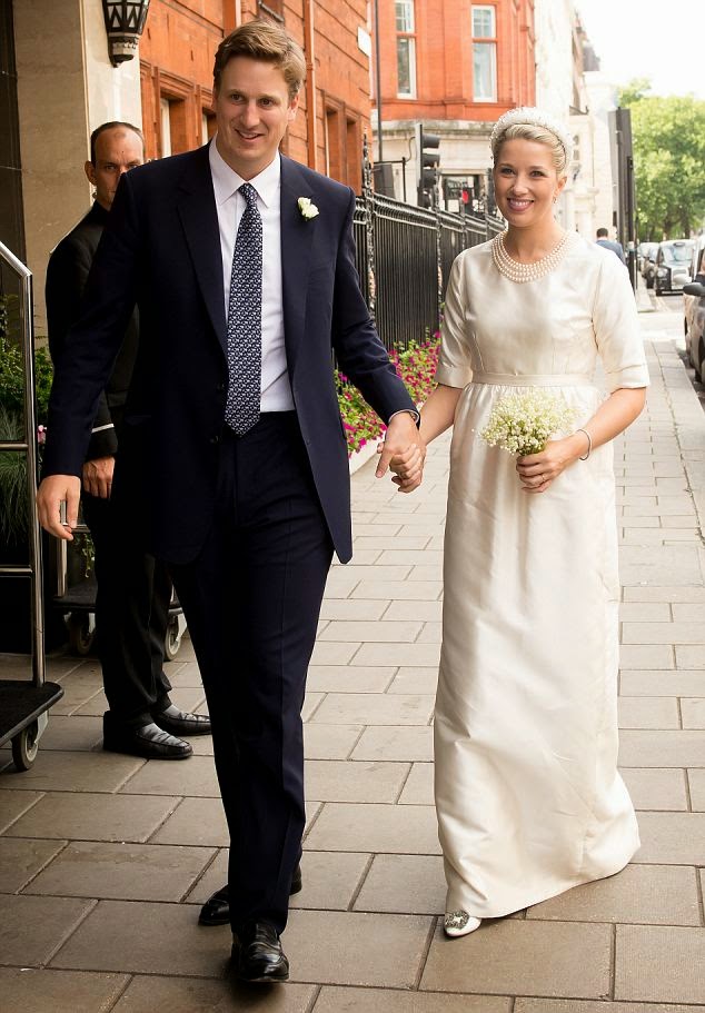 Red Carpet Wedding: Alexander Fellowes and Alexandra Finlay - Red ...
