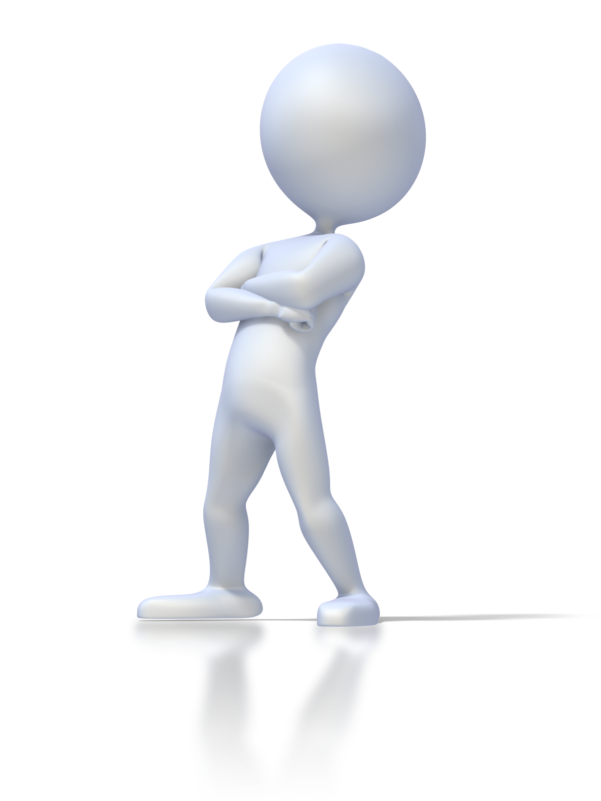 Confident Stick Figure