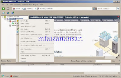 Virtualization: VMware High Availability (VMHA) Configuration
