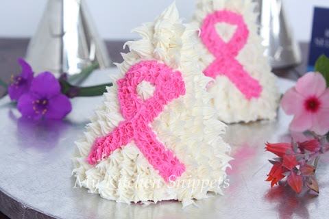 My Kitchen Snippets: Pink Ribbon Cake – Day 30