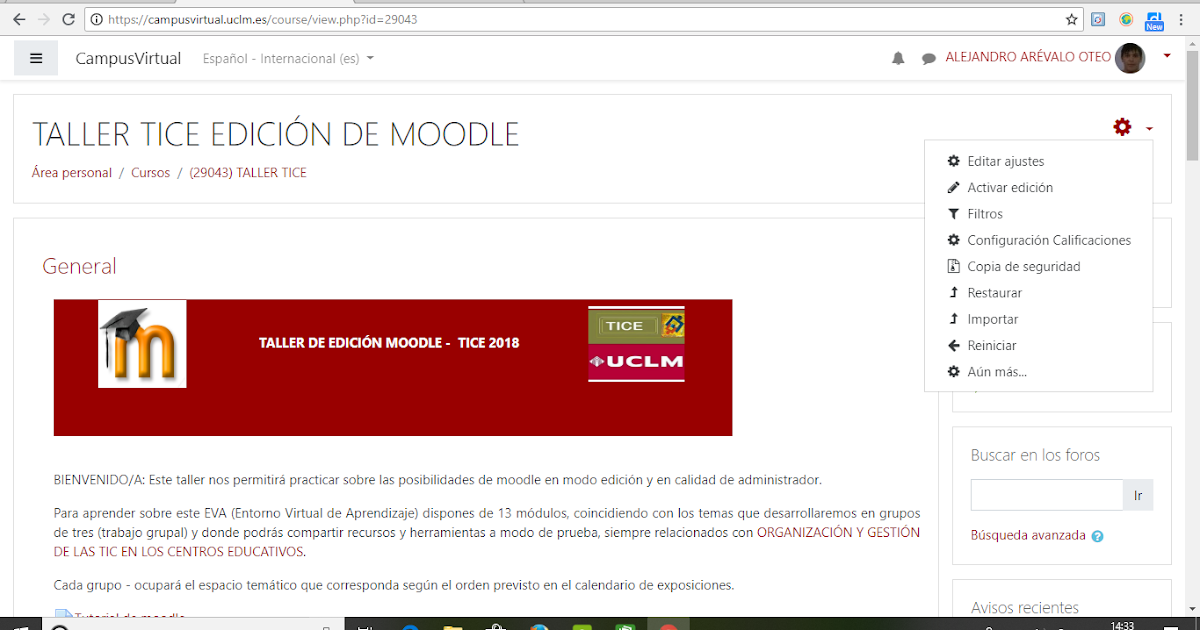travesura Cálculo subterráneo uclm moodle secretaria virtual ocio Descriptivo porcelana