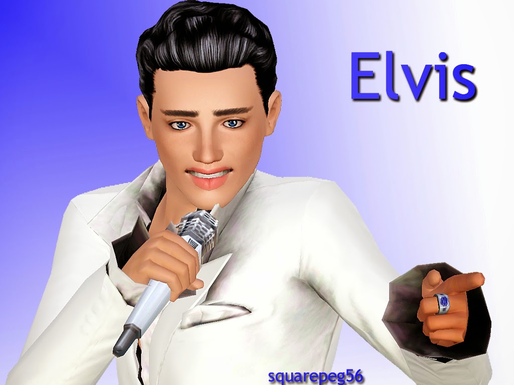 Sims and Just Stuff: Elvis for sims 3 by squarepeg56