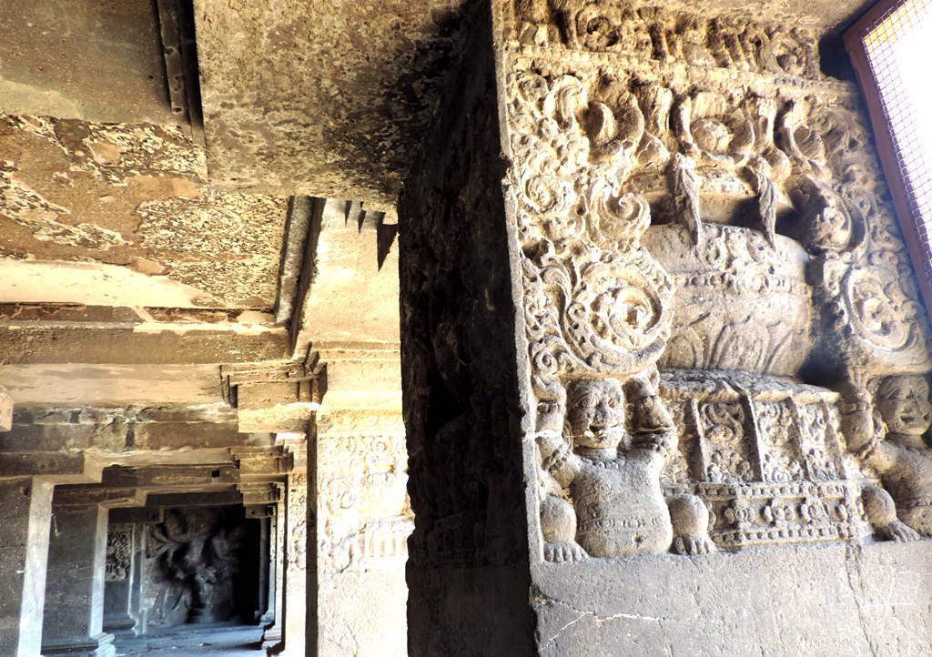 Just About Everything: Ancient Ellora Cave temples; Ravan Ki Khai (cave ...