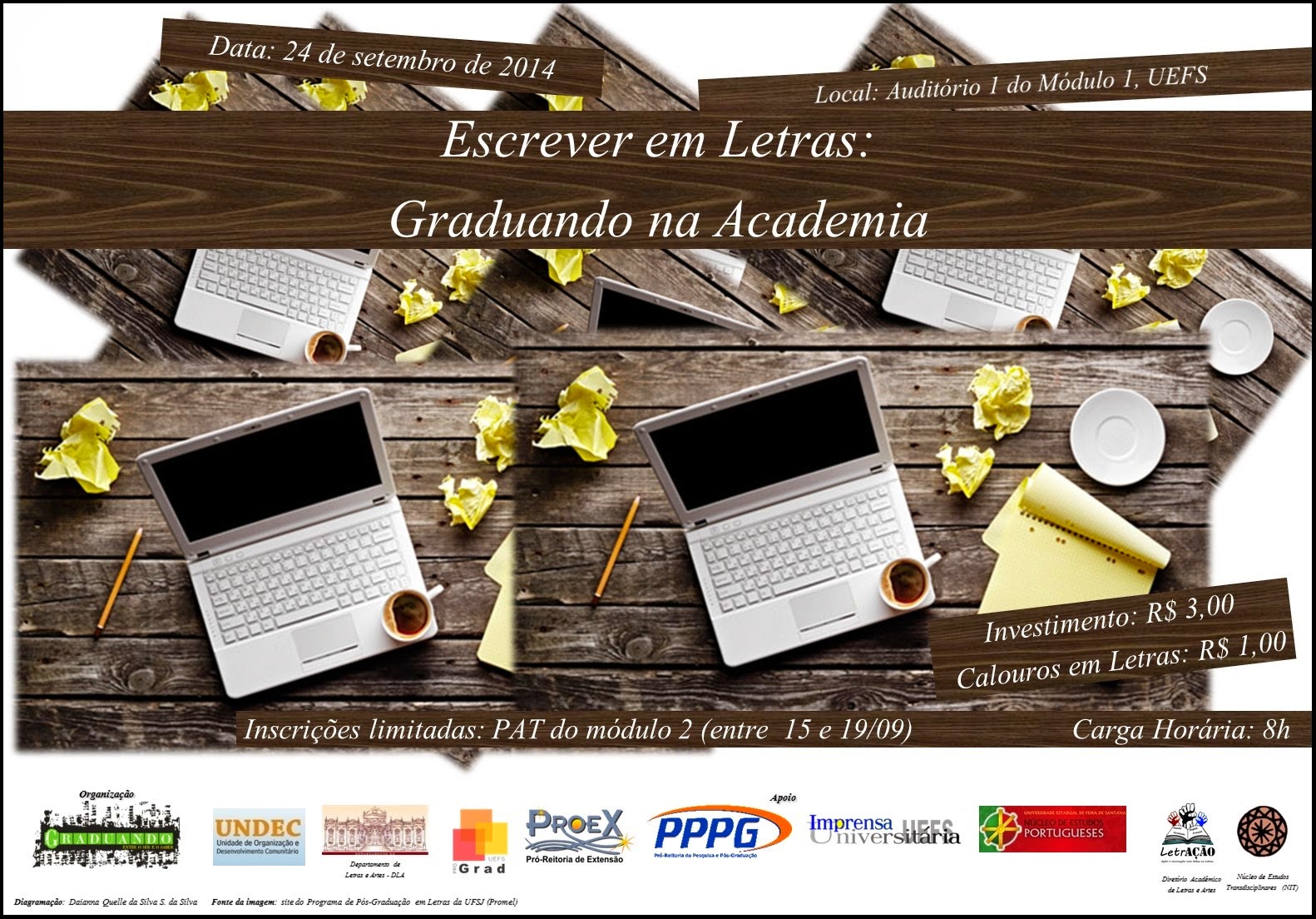 Revista Graduando: Evento - Escrever em Letras: Graduando na Academia