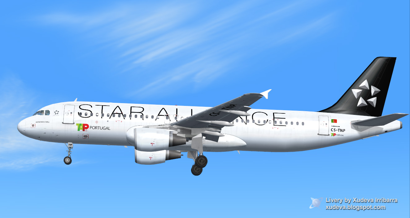 xudeva.blogspot.com: TAP Portugal Airbus A320-214 CS-TNP 'STAR ALLIANCE'