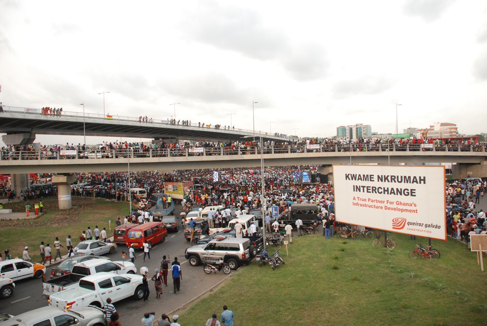 Mingle's Base: Ghana's landmark interchange opens