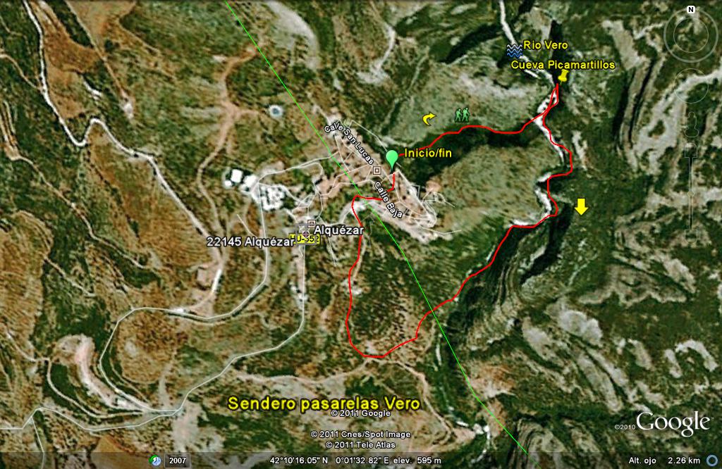 Senderos Almariya: 1. Ruta de las pasarelas del Vero – Alquezar ...