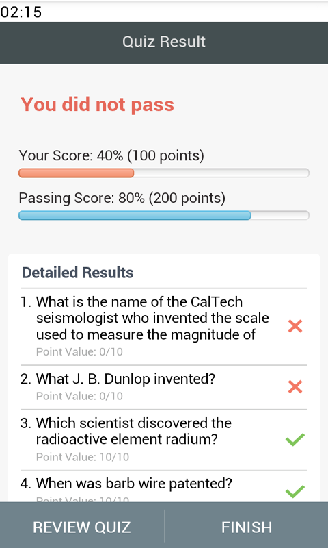 Android Source Code For Quiz App