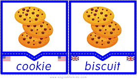 English for Kids Step by Step: Printable Food & Drinks Flashcards. Part 2.