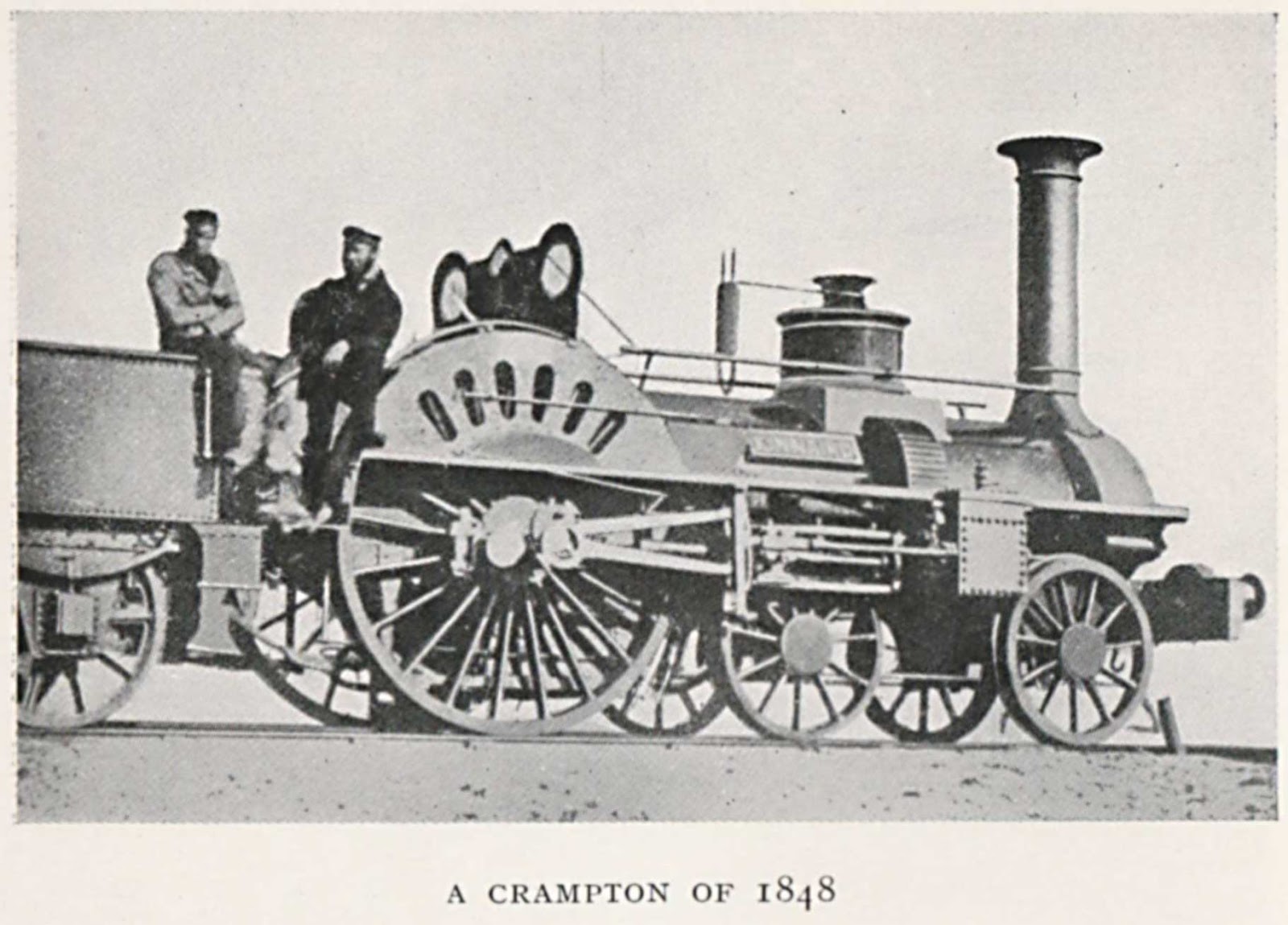 Progress is fine, but it's gone on for too long.: Crampton locomotive