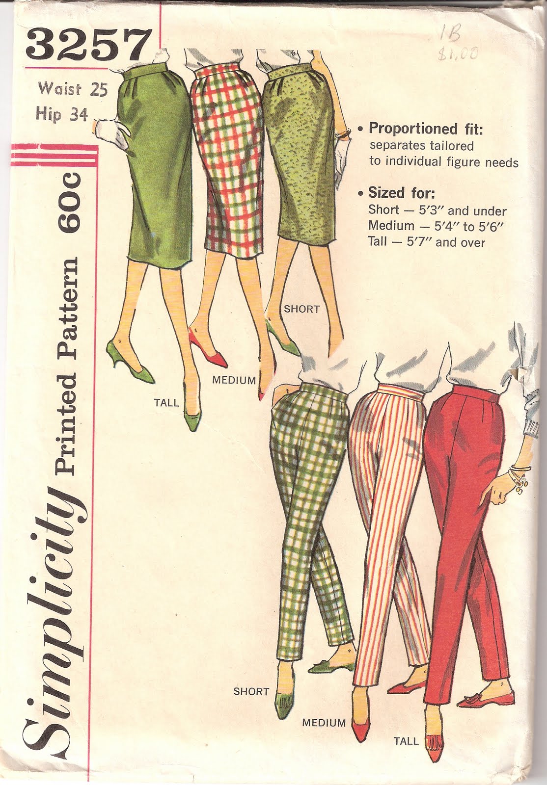 The Knack...And How To Get It: Vintage '60s Fashion Patterns!